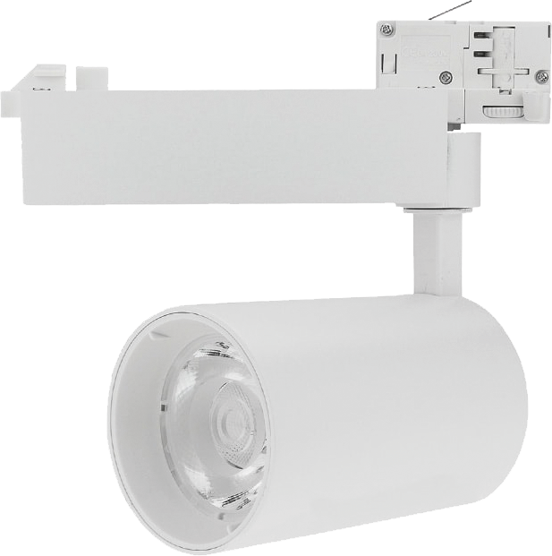 LED 4 Wire Track Light White Body | Optonica LED