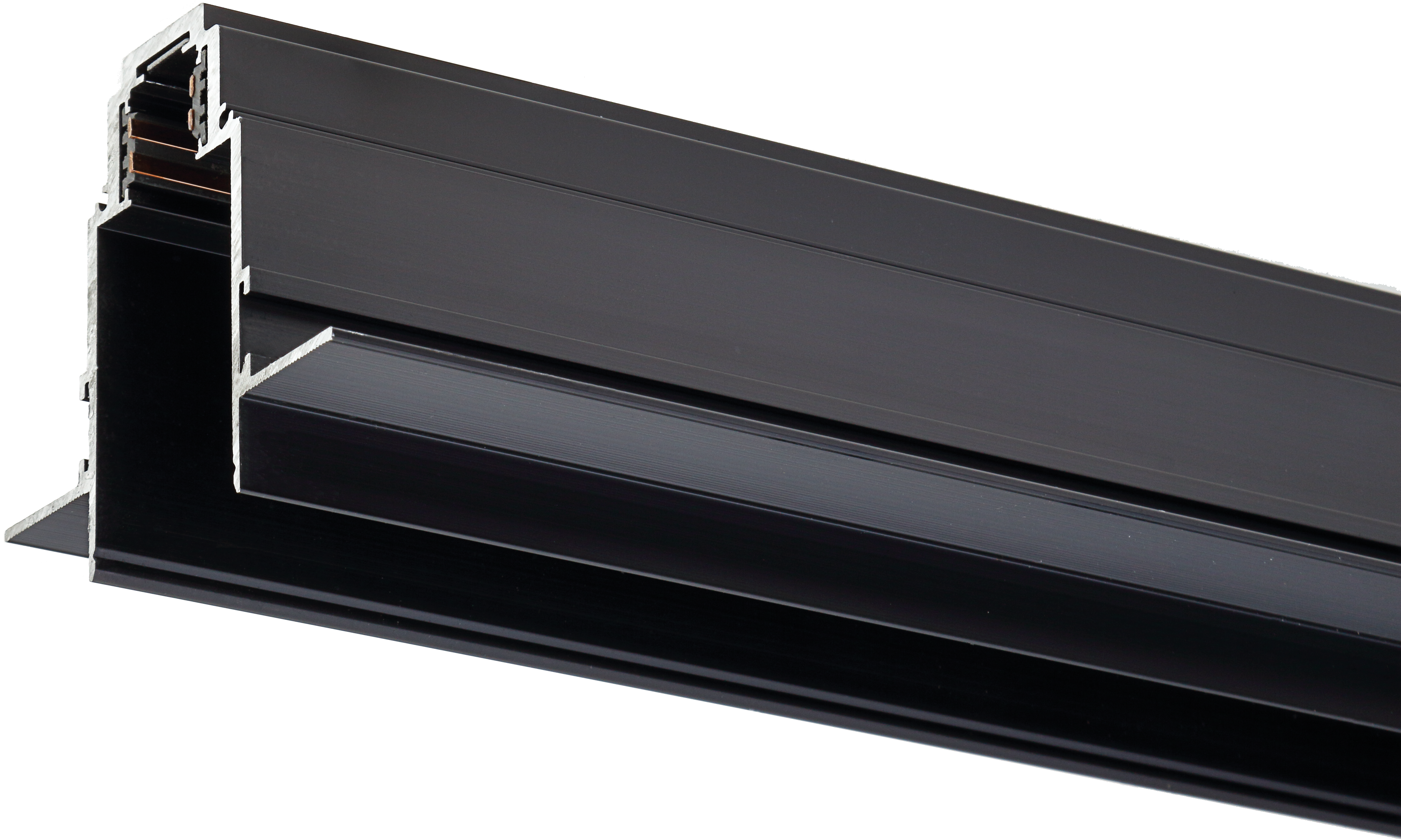 Built-In Surface Magnetic Track System - R35 Aluminium | Optonica LED