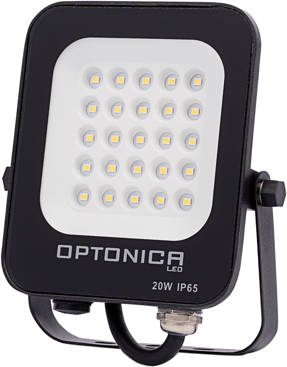 LED SMD Floodlight Black Body IP65 | Optonica LED