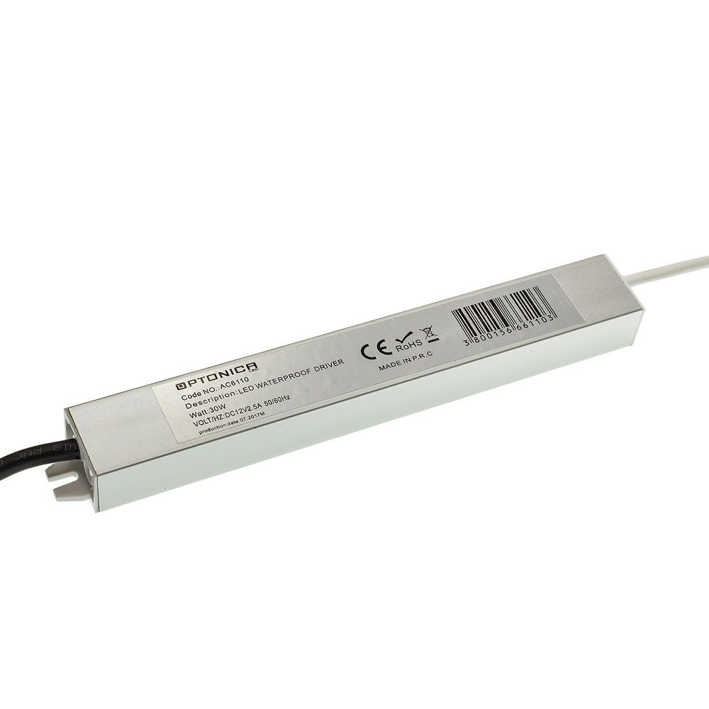 LED Strip Power Supply Metal Waterproof | Optonica LED