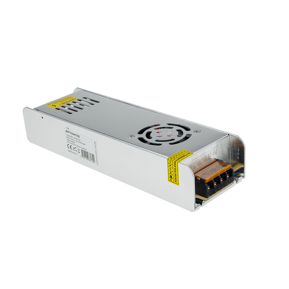 LED Strip Slim Power Supply Metal | Optonica LED