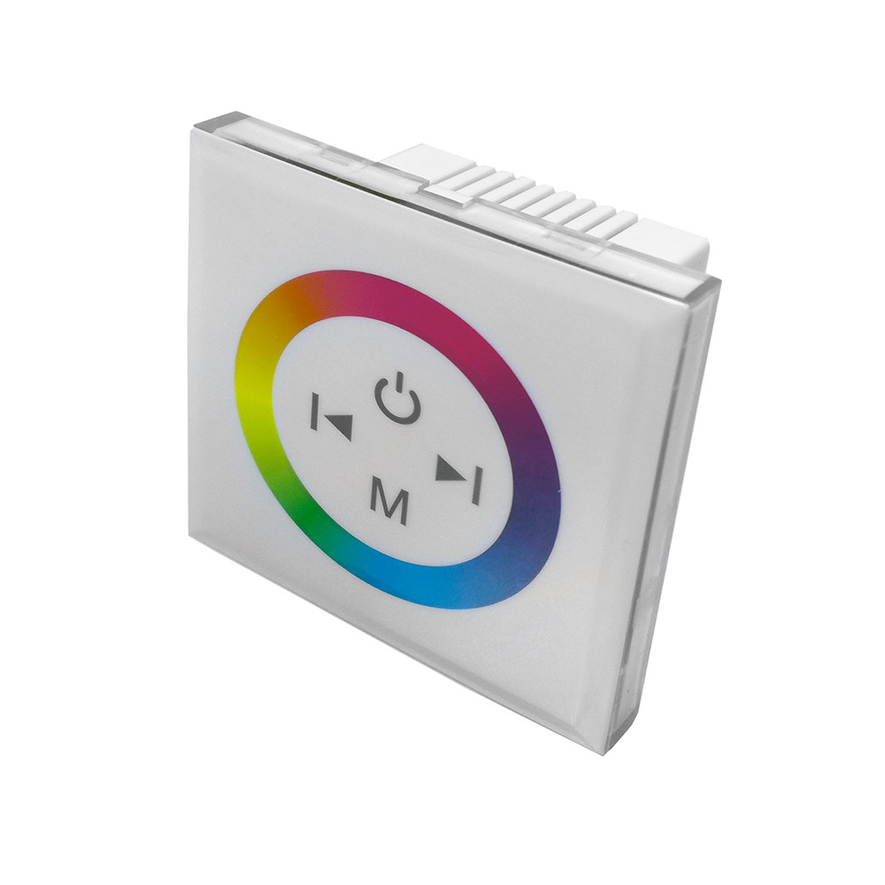 LED RGB Sensor Dimmer Wall Mountable White | Optonica LED