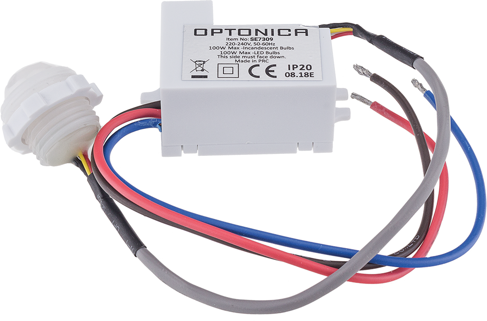 LED PIR Sensor IP65 White | Optonica LED