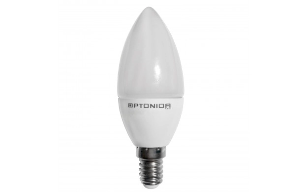 LED Plastic Candle Bulb E14 | Optonica LED