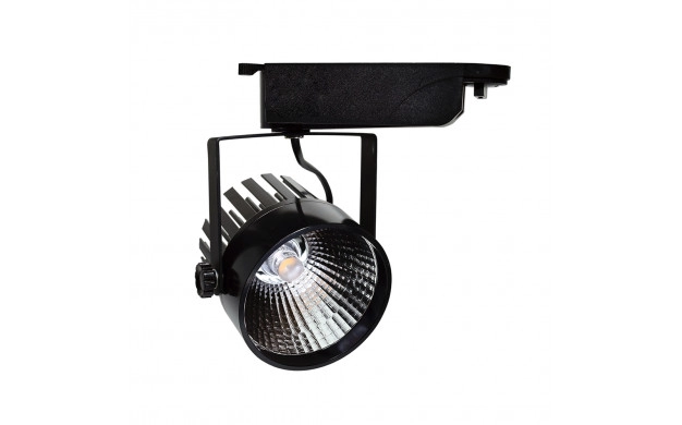 LED Interior Track Light COB Black Body | Optonica LED
