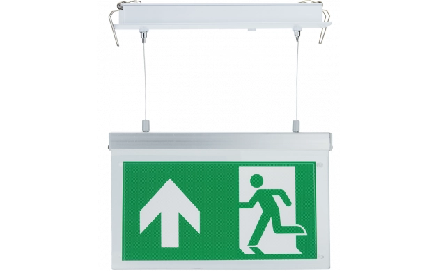 LED Hanging Emergency Exit Light 3 Hours Duration With PVC Legend ...
